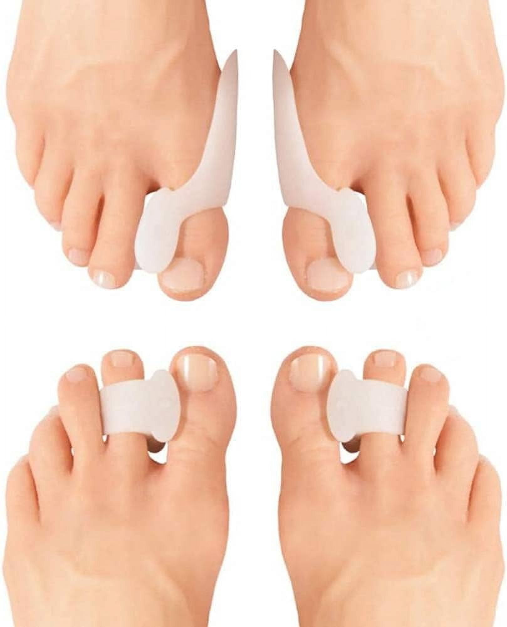 Toe Separators Gel Toe Separators for Overlapping Toes, Suitable for ...
