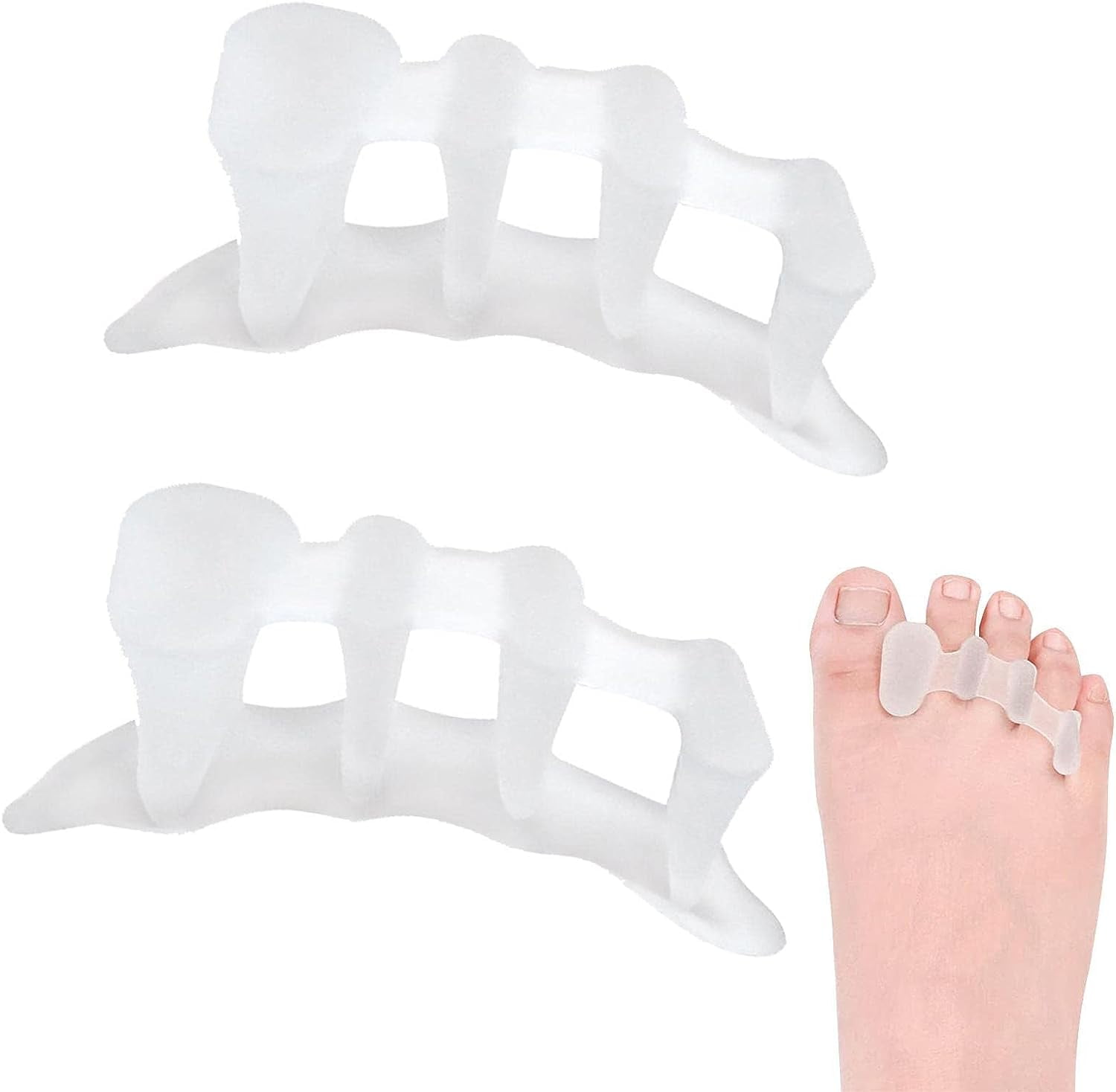Toe Separators - Hammer Toe Straightener and Corrector - Hammer Toe ...