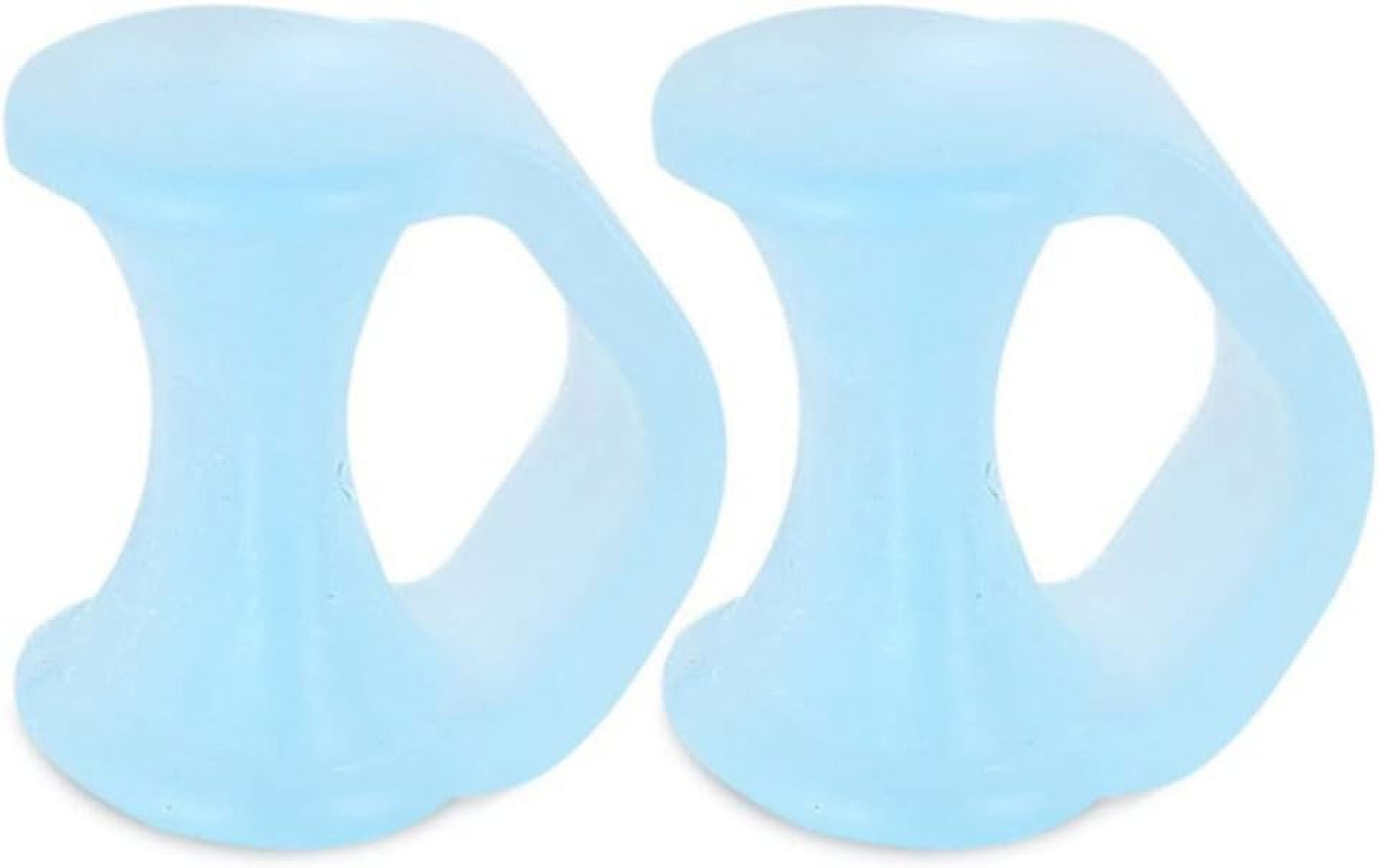 Toe Separators Overlapping Toes - Clear Gel Hammer Toe Straighteners ...
