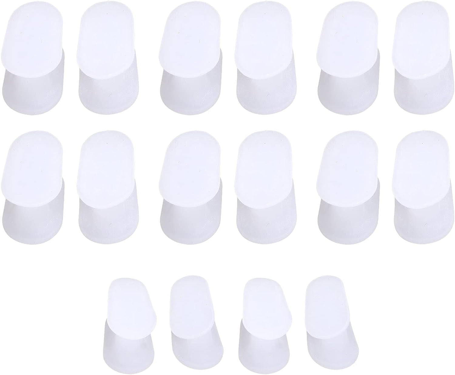 Toe Separators, Silicone Gel Toe Separator Hammer Toe Corrector for ...