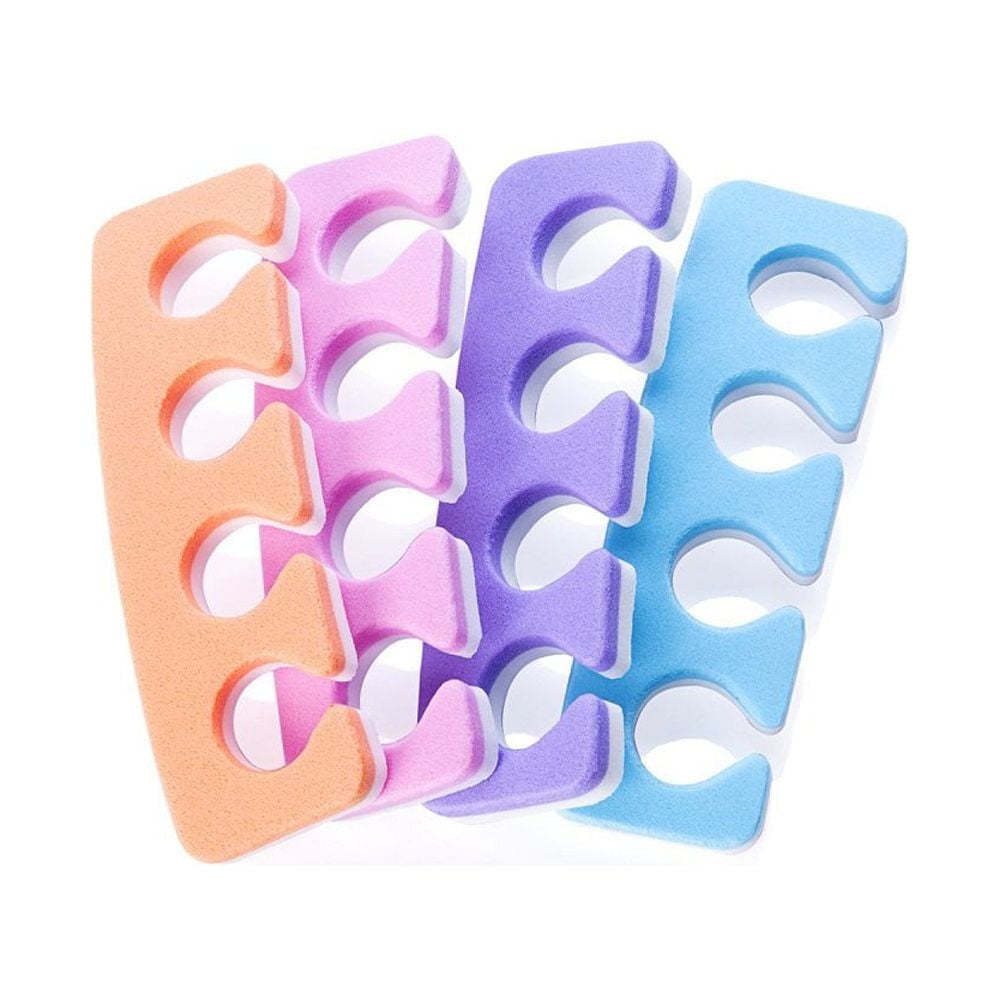Toe Separators - Soft Two Tone Toe Spacers - Great Toe Cushions - Apply ...