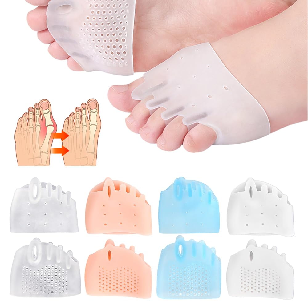 Toe Separators, Toe Spacers Bunion Correcting, Pain Relief, Overlapping ...
