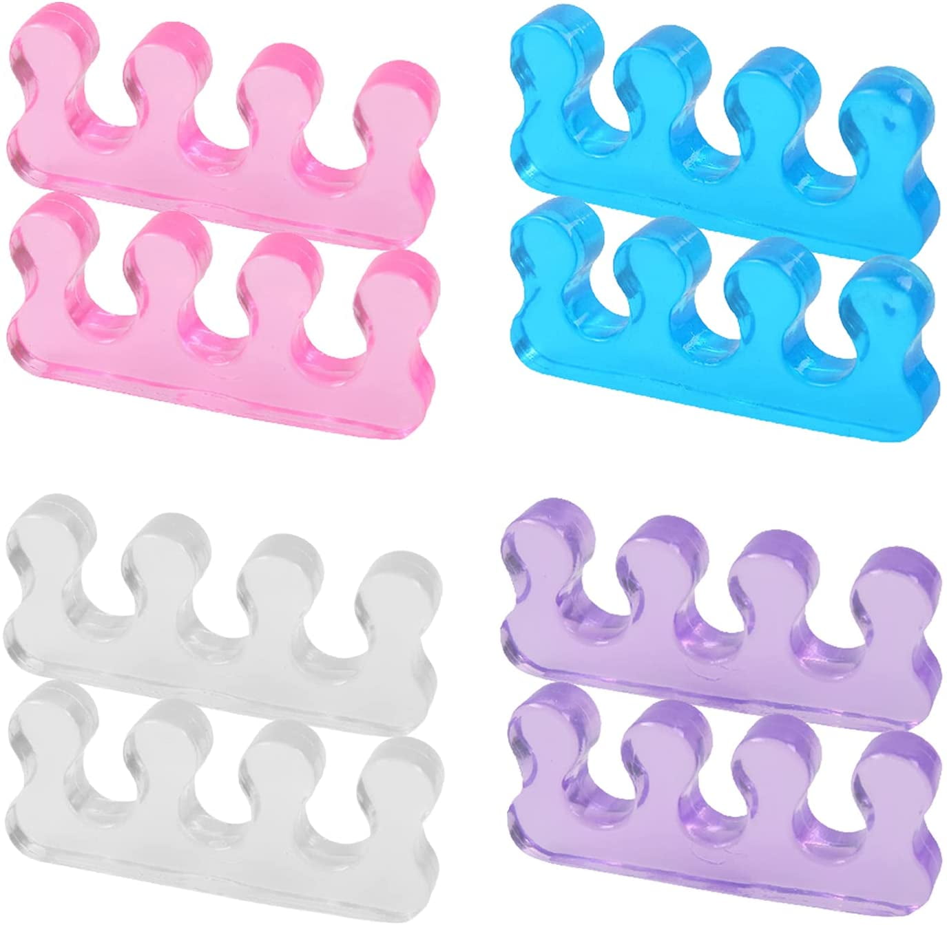 Toe Separators for Nail Polish, Toe Spacers Gel Toe Separator Toe ...