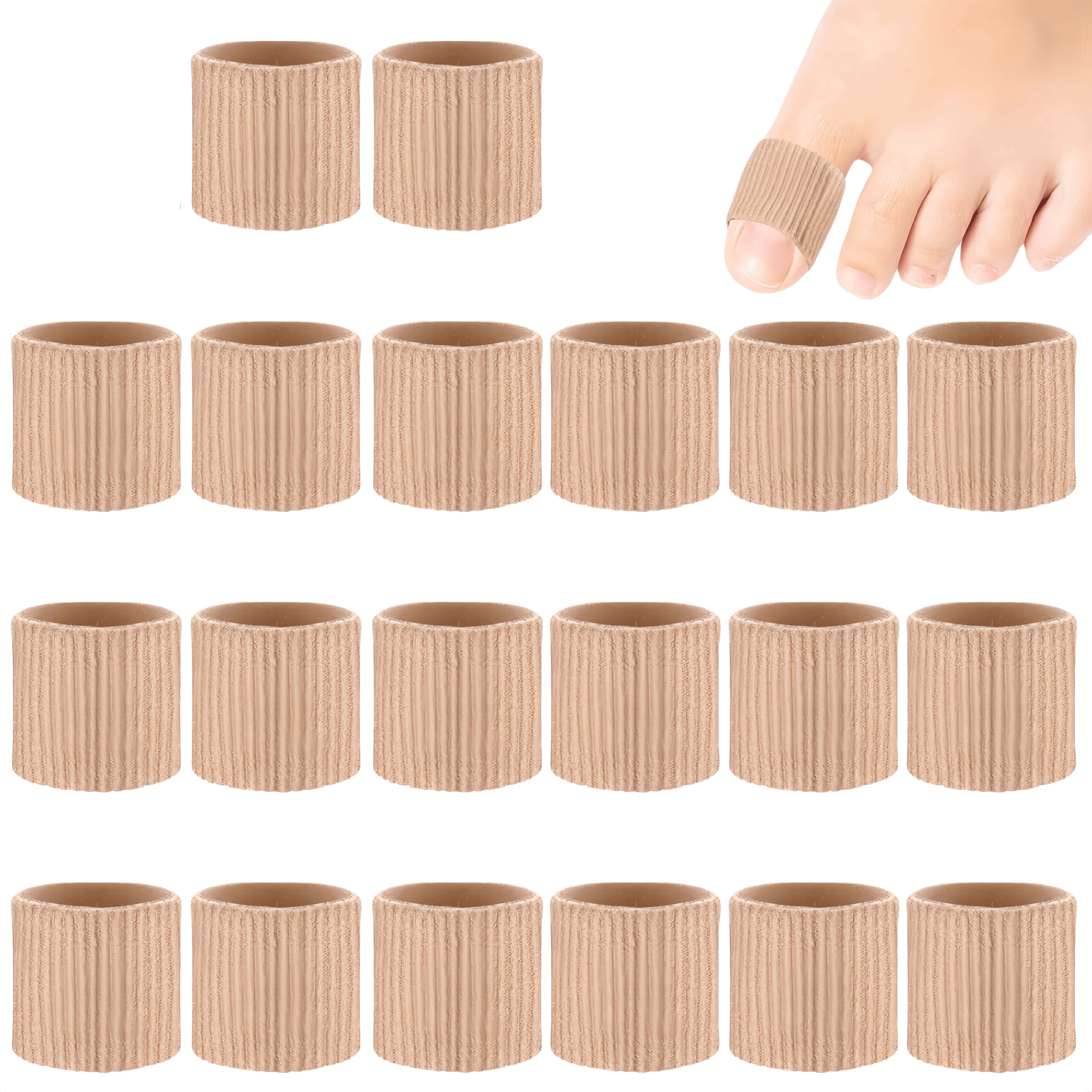 Toe Sleeve Protectors Toe Cushion Tube Soft Gel Corn Pads Protectors ...