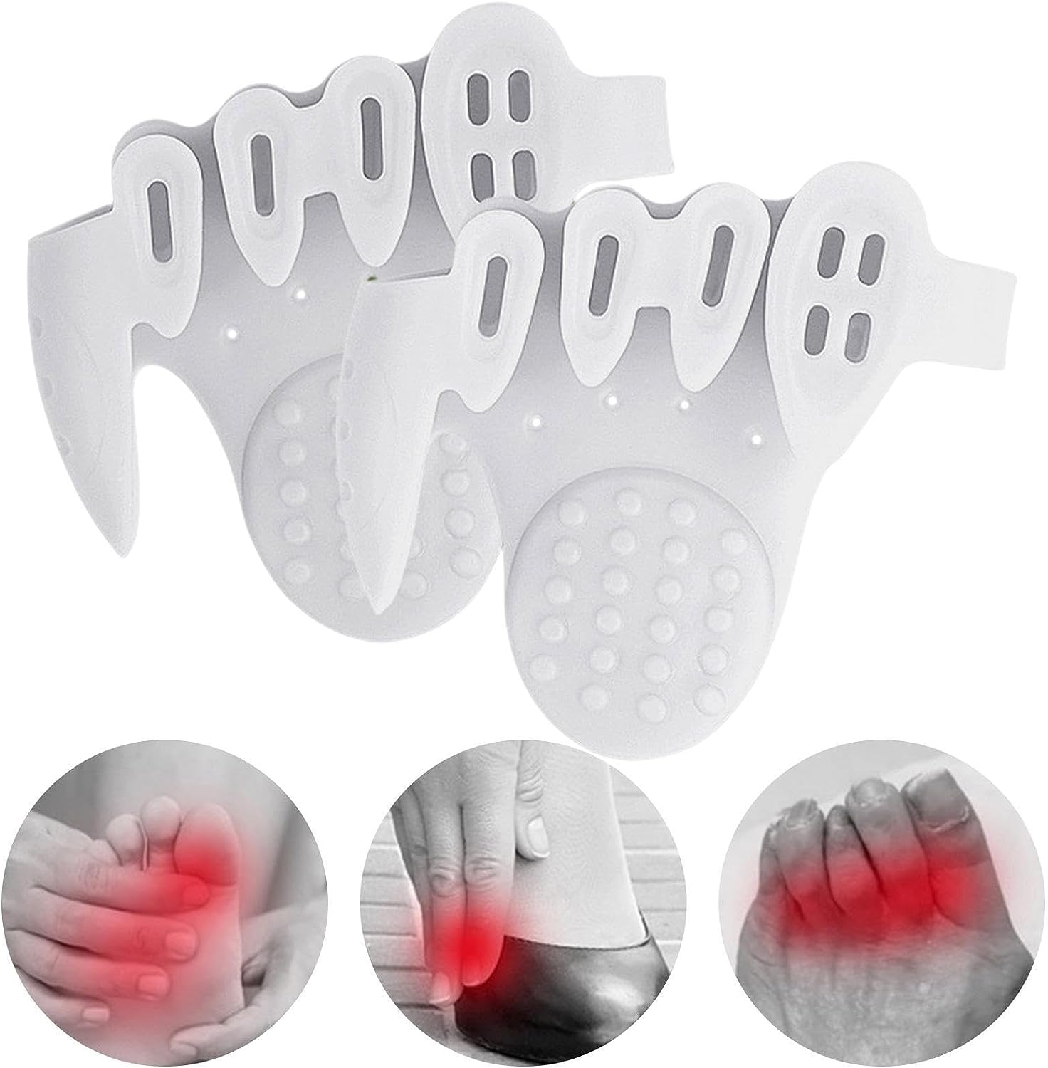 Toe Splitter for Men - 5-Hole Toe Stretcher, Divider, Splitter ...