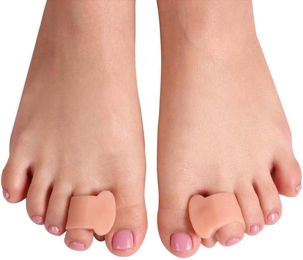 Toe Splint 4PC Hallux valgus Silicone Gel Care Foot bunionitis Tool ...