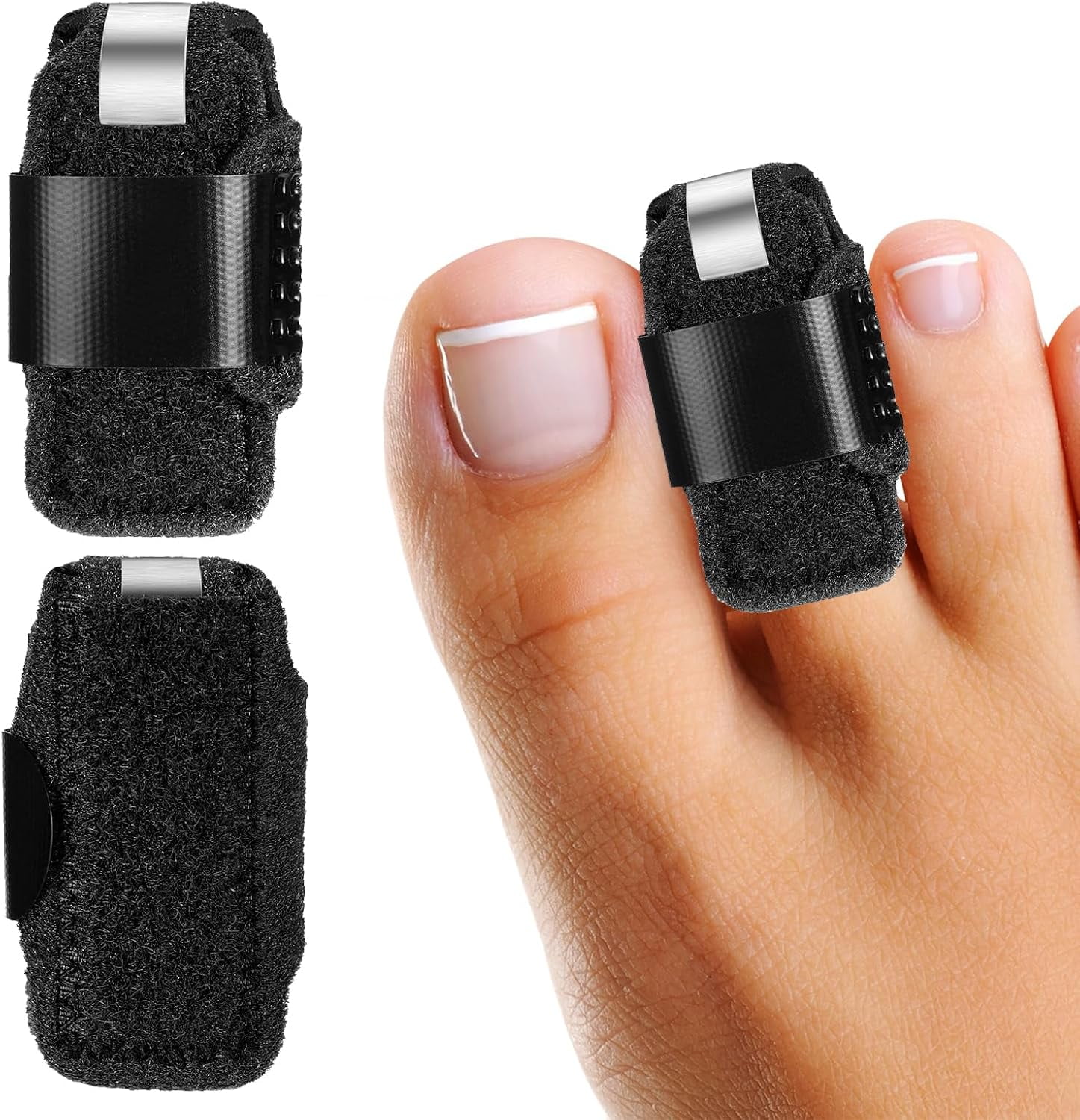Toe Splint for Broken Toe Toe Straightener Toe Brace Women Men Hammer ...