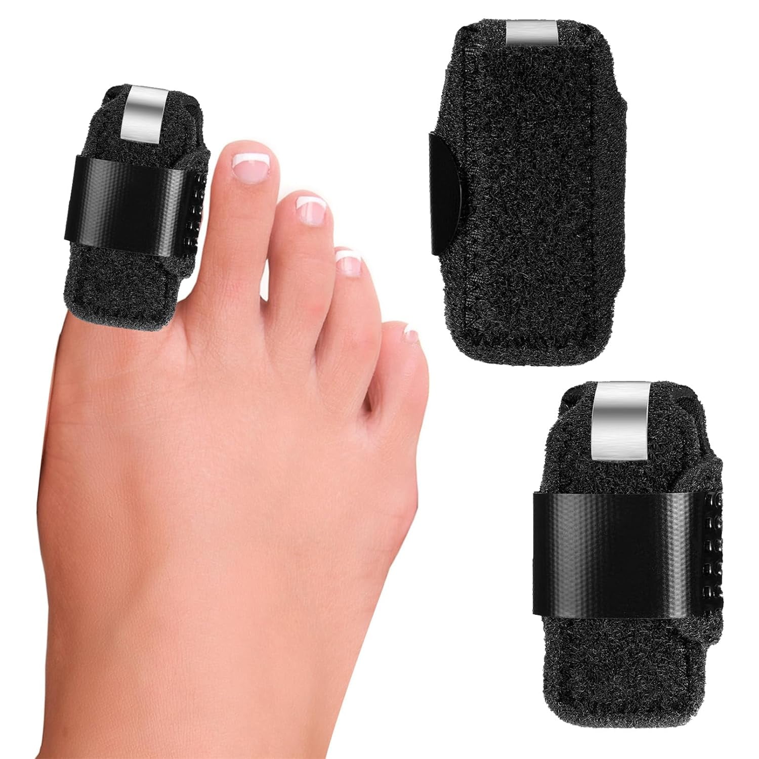 Toe Splints for Straightening Toes Straightener Adjustable Toe ...