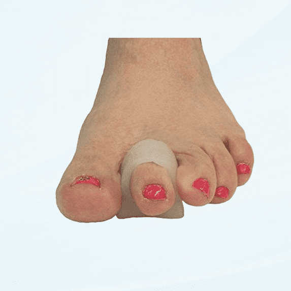 Toe Support Splint Crutch, 4 Pack, Large, Gel Hammer Toe Straightener ...