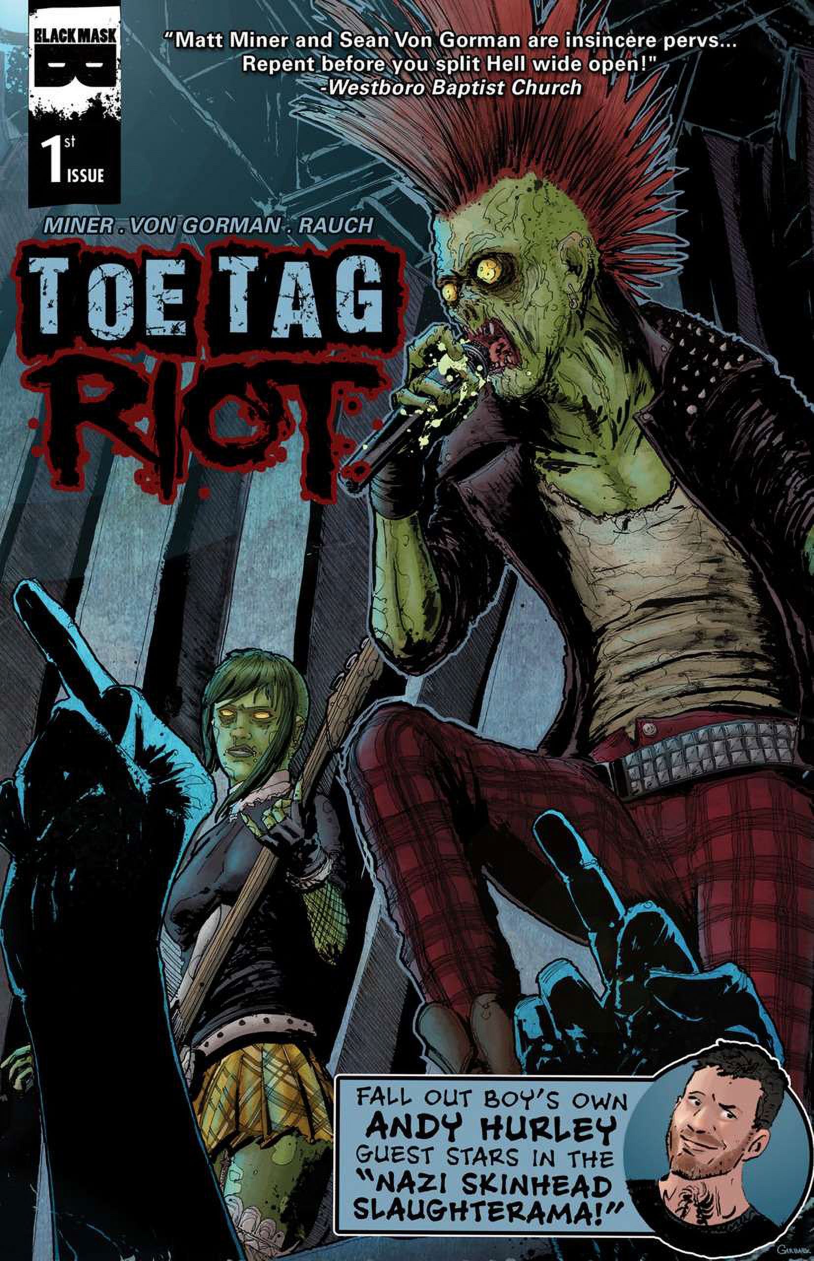 Toe Tag Riot #1A VF ; Black Mask Comic Book - Walmart.com