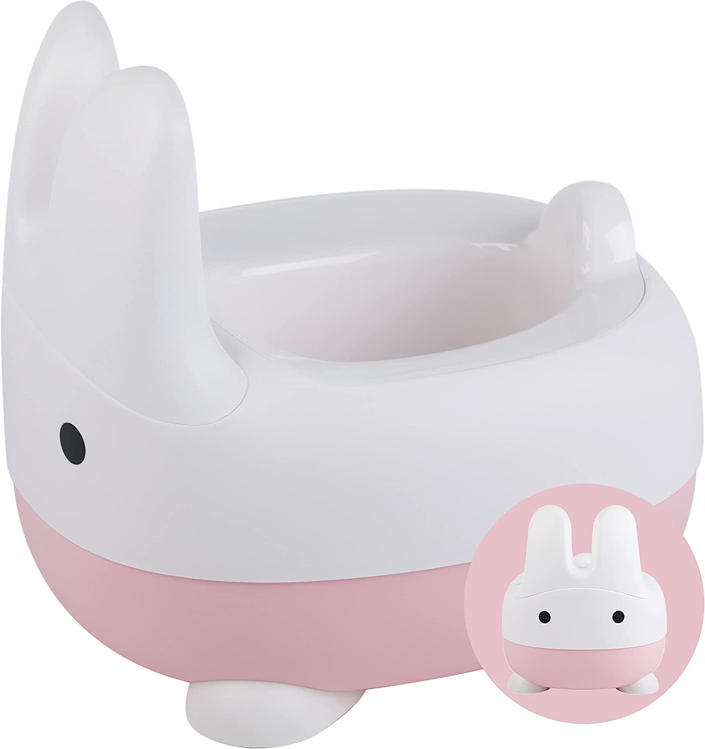 ToeZee Bunny Toddler Potty Training Toilet Seat - Comfortable, Easy to ...