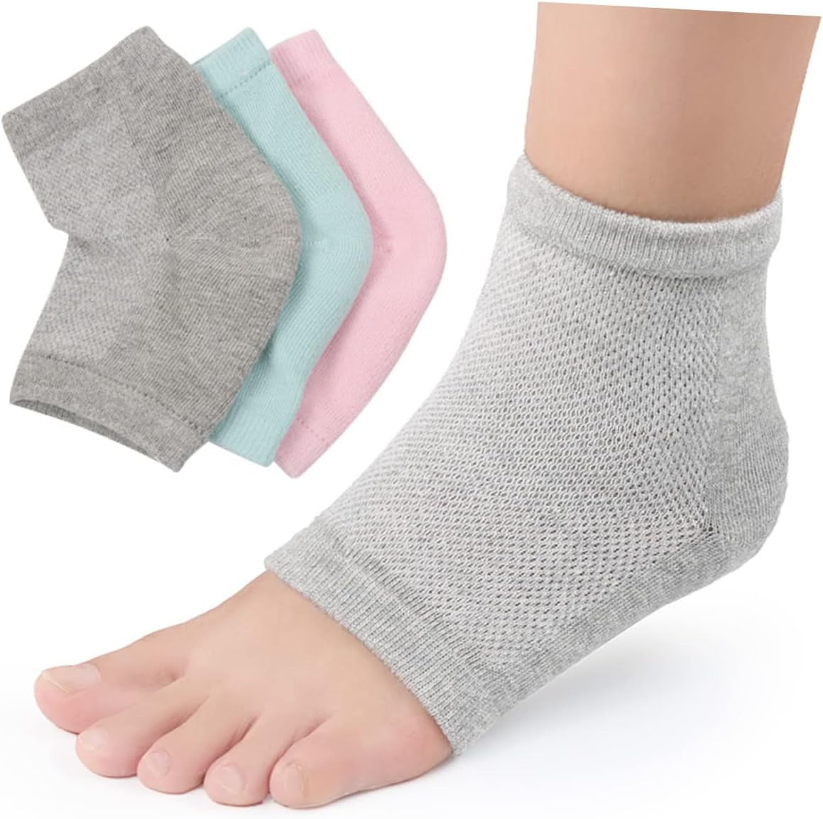 Toeless Socks 3pcs Socks for Men Women Socks Breathable Socks Dry Feet ...