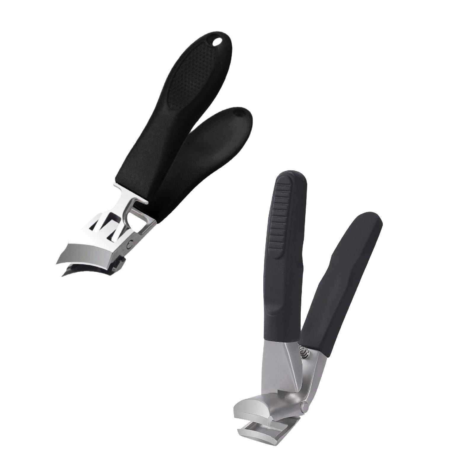 Toenail Clipper, Long Handled Large Opening Clipper Curved Clip Pro ...