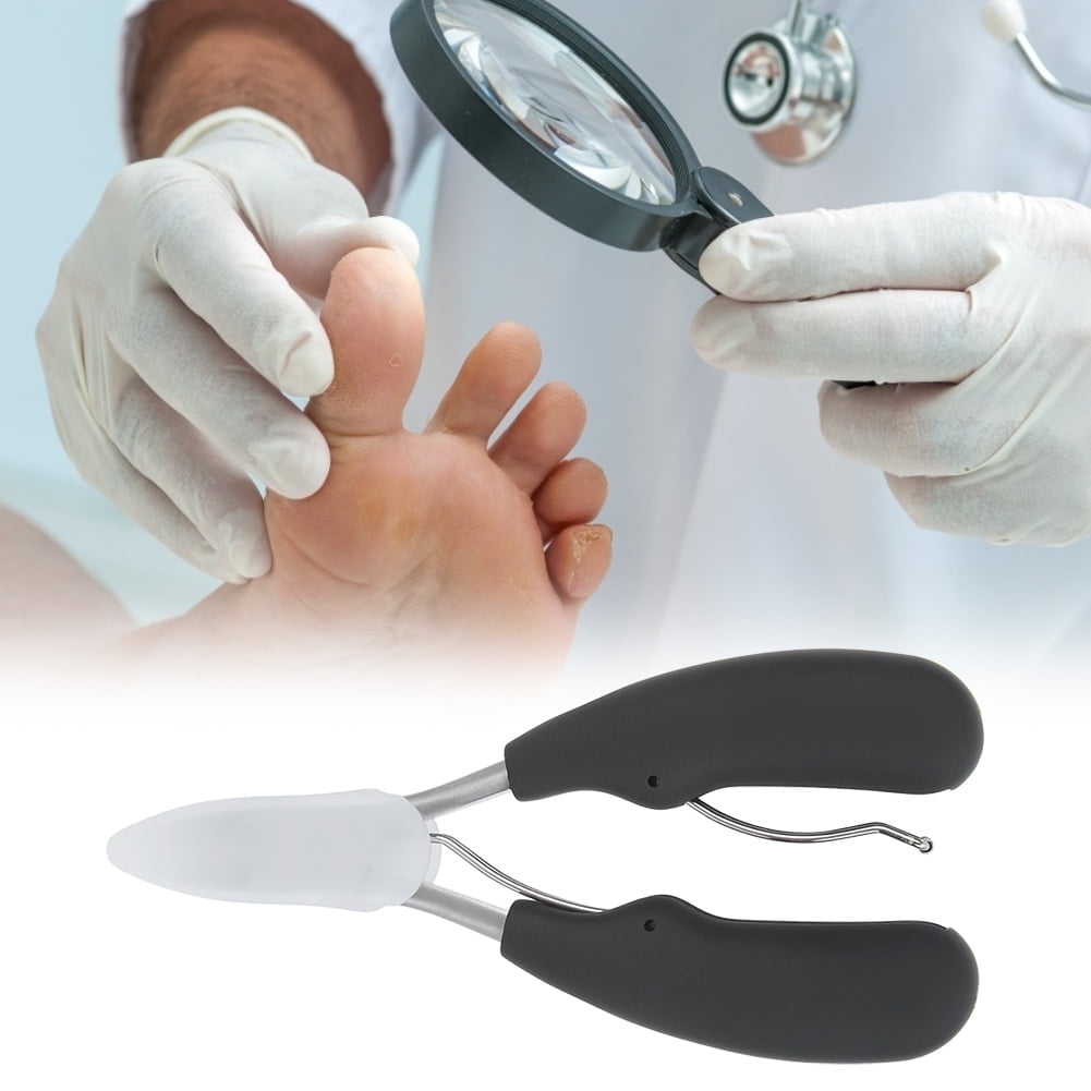 Toenail Clipper Tool Finger Nails Clipper Pointed Stainless Steel Nail ...