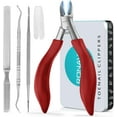 Toenail Clippers for Ingrown & Thick Toenails - Heavy Duty Toe Nail ...