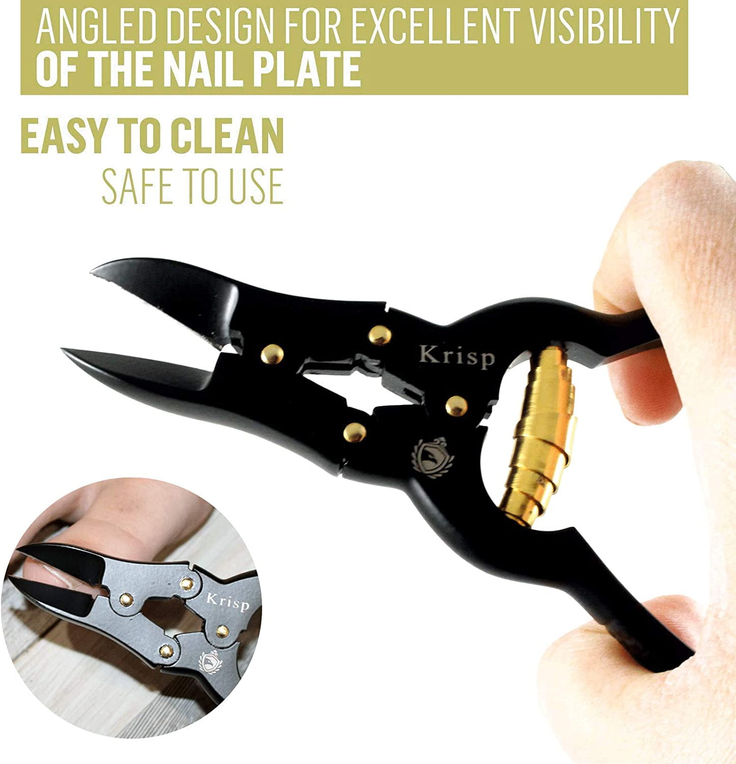 Toenail Clippers - Professional Podiatrist Toenail Clippers for Thick ...