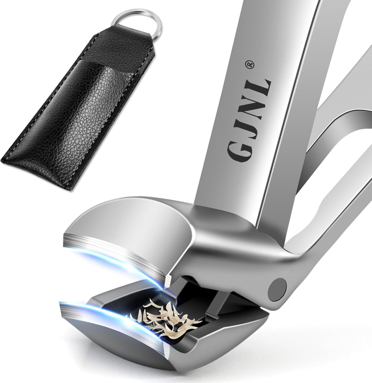 Toenail Clippers for Seniors Thick Nails - Ergonomic Large Angled Head ...