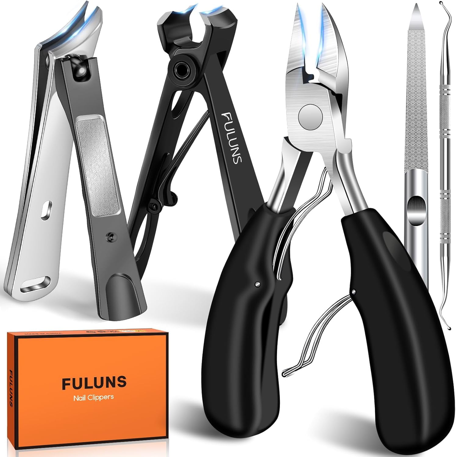 Toenail Clippers for Seniors Thick Nails,Sharp Ingrown Toe Nail ...