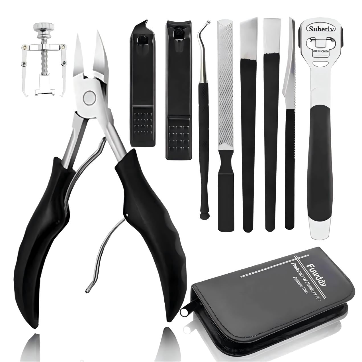Toenail Clippers for Seniors Thick Toenail, Podiatrist Toe Nail Clipper ...