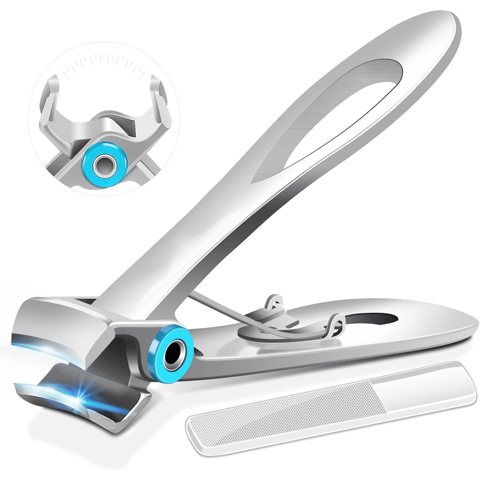 Toenail Clippers for Seniors Thick Toenails, Heavy Duty Nail Clippers ...