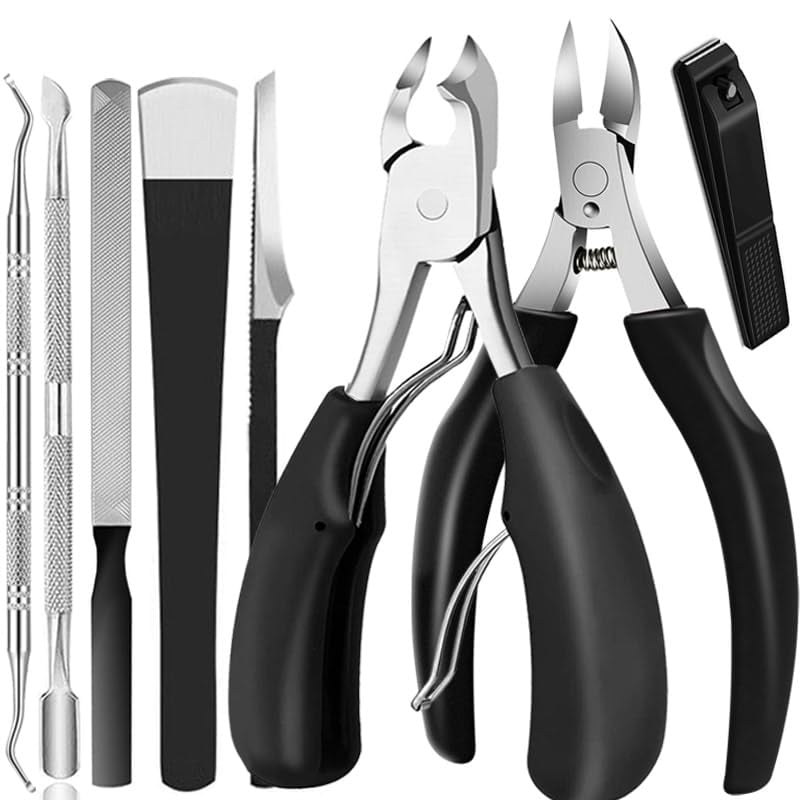 Toenail Clippers for Seniors Thick Toenails,Ingrown Toenail Removal kit ...