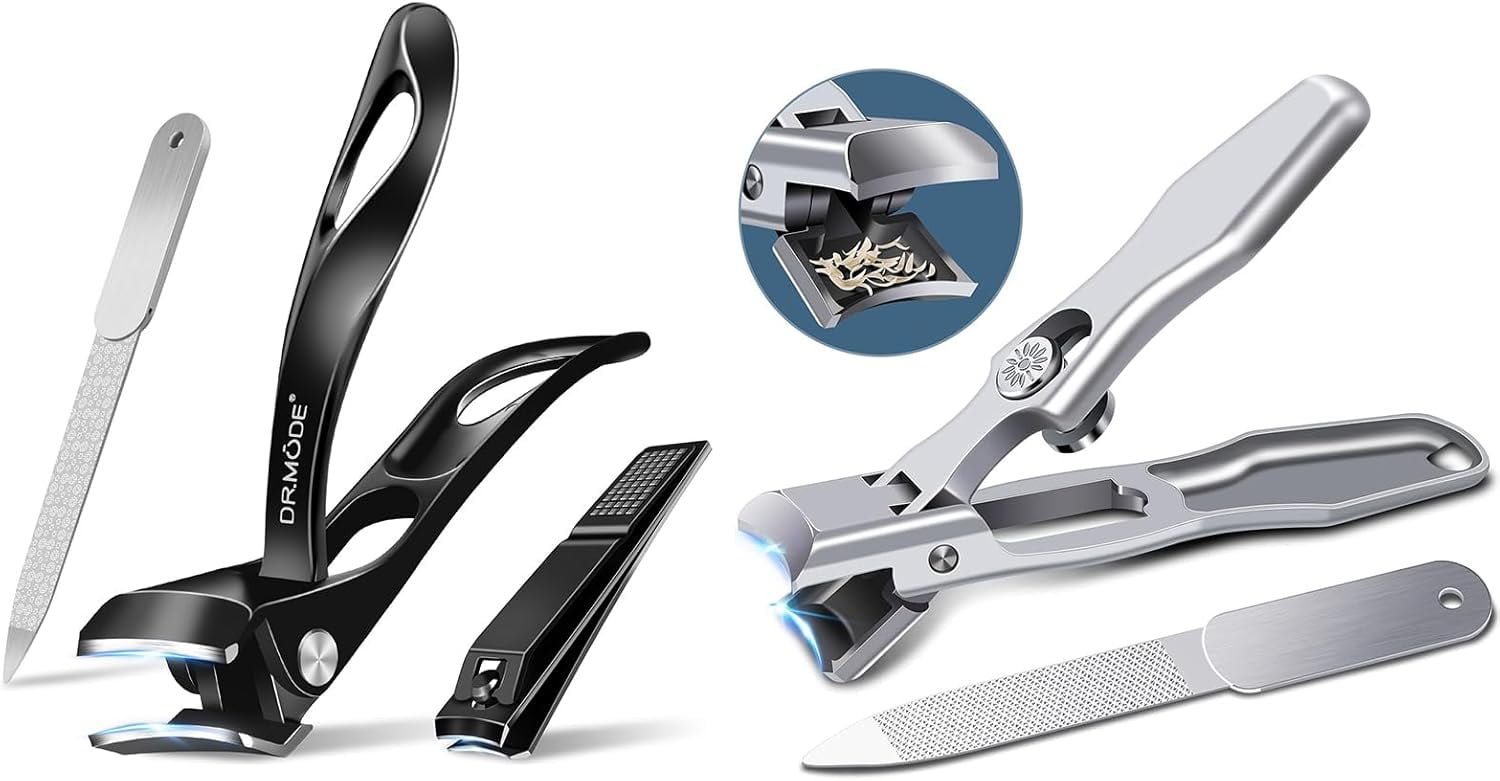 Toenail Clippers for Seniors Thick Toenails, Slanted Angled Head Large ...