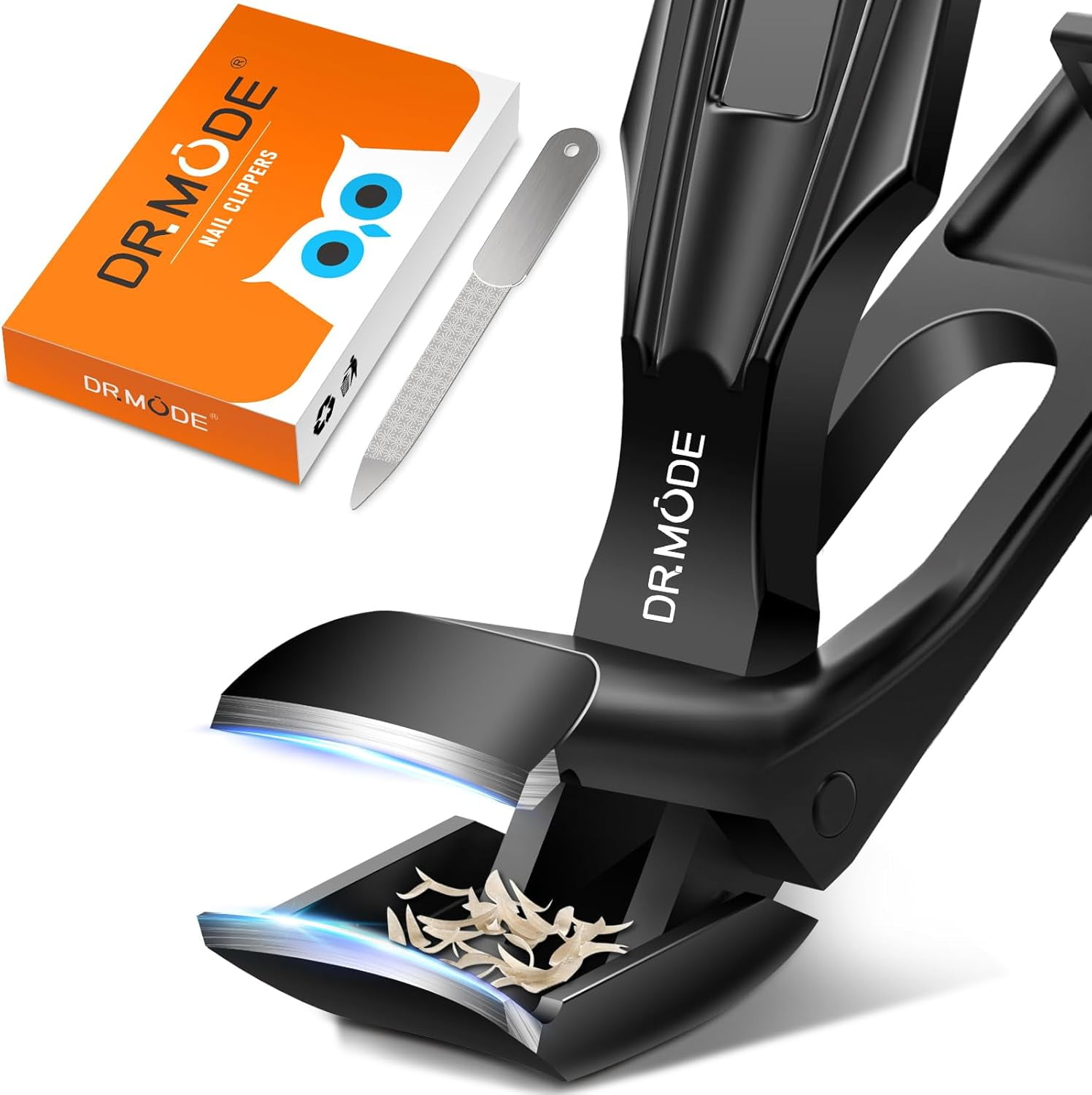 Toenail Clippers for Seniors Thick Toenails, Upgrade Angled Head Large ...