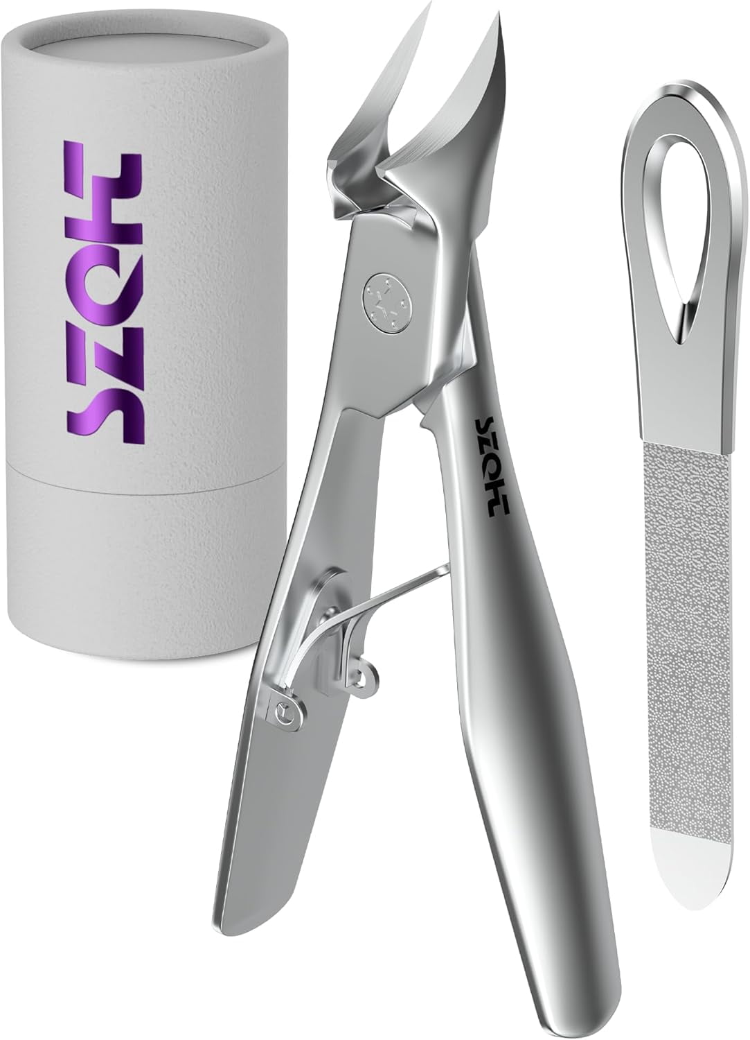 Toenail Clippers for Thick & Ingrown Toenails, Heavy-Duty Nail Clippers ...