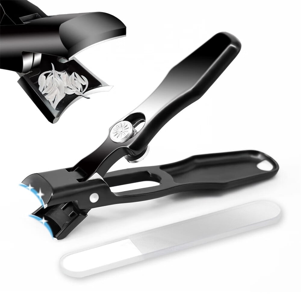 Toenail Clippers for Thick Nails Safety Lock Extra Large Wide Jaw ...