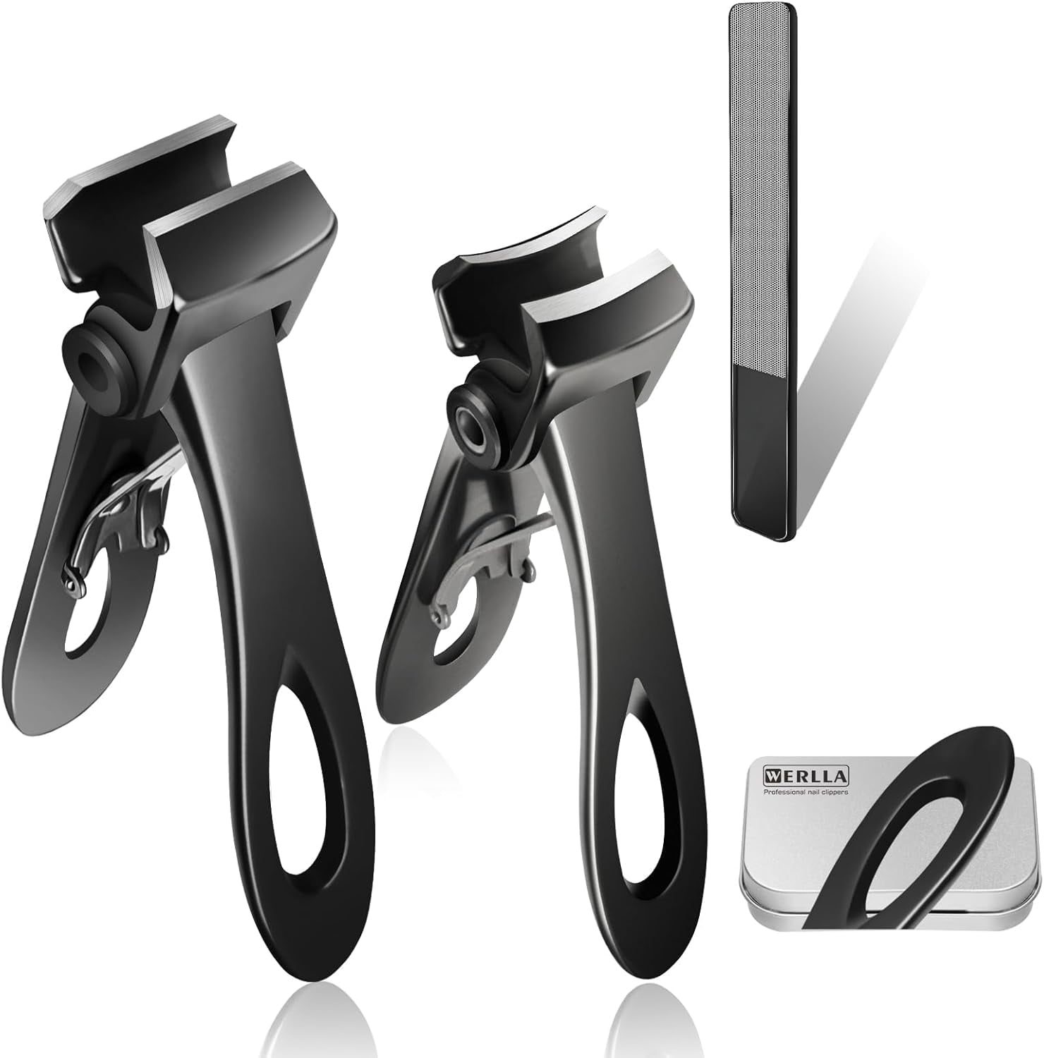 Toenail Clippers for Thick Toenails, Long Handle Wide Jaw Opening Nail ...