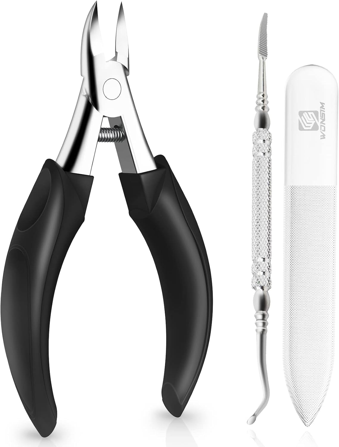 Toenail Clippers, Toe Nail Clippers for Thick or Ingrown Nails with Ingrown Toenail File and ...