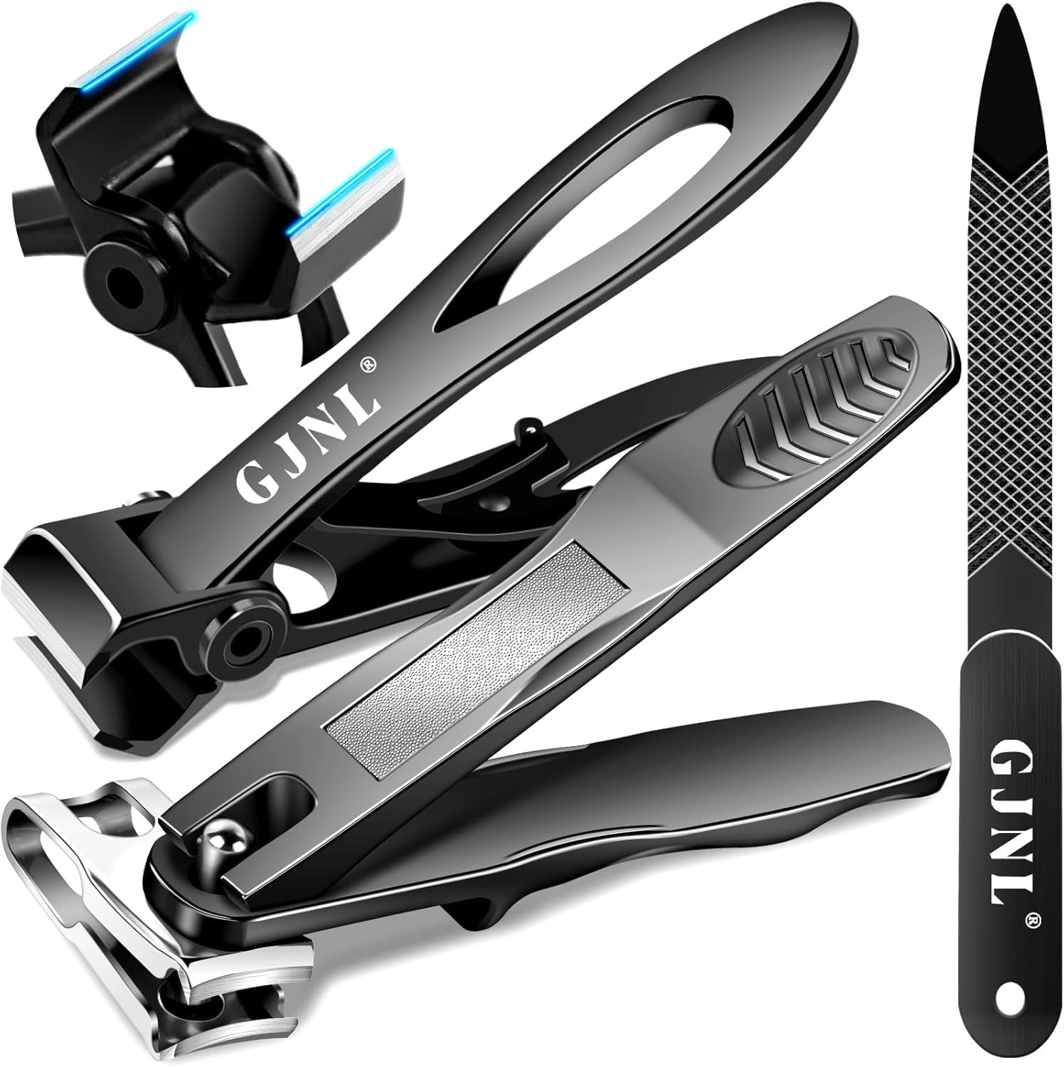 Toenail Clippers for Seniors Thick Nails - Wide Jaw Ultra Sharp Nail ...