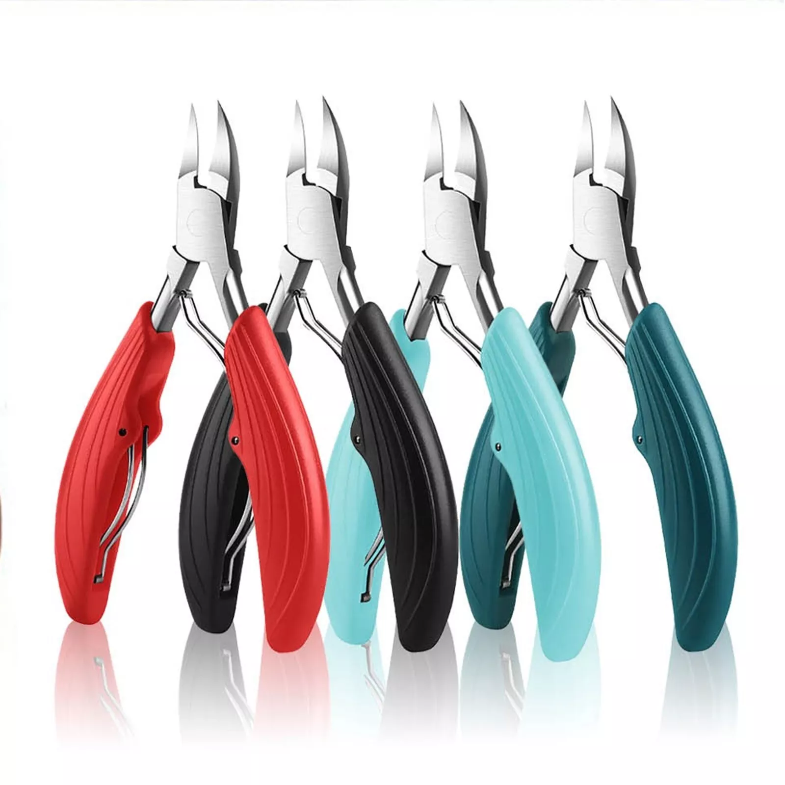 Toenail Clippers for Thick Ingrown Toe Nails Heavy Duty Precision Nail ...