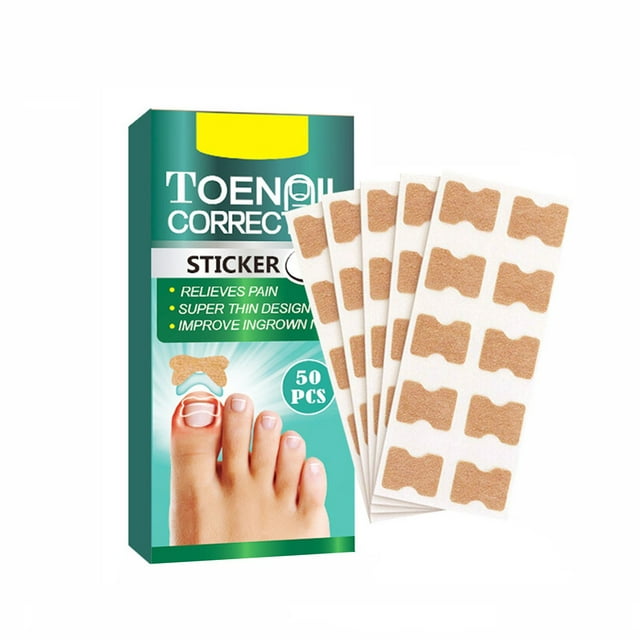 Toenail Correction Sticker 50 PCS Relieve Pain, Super Thin Design ...
