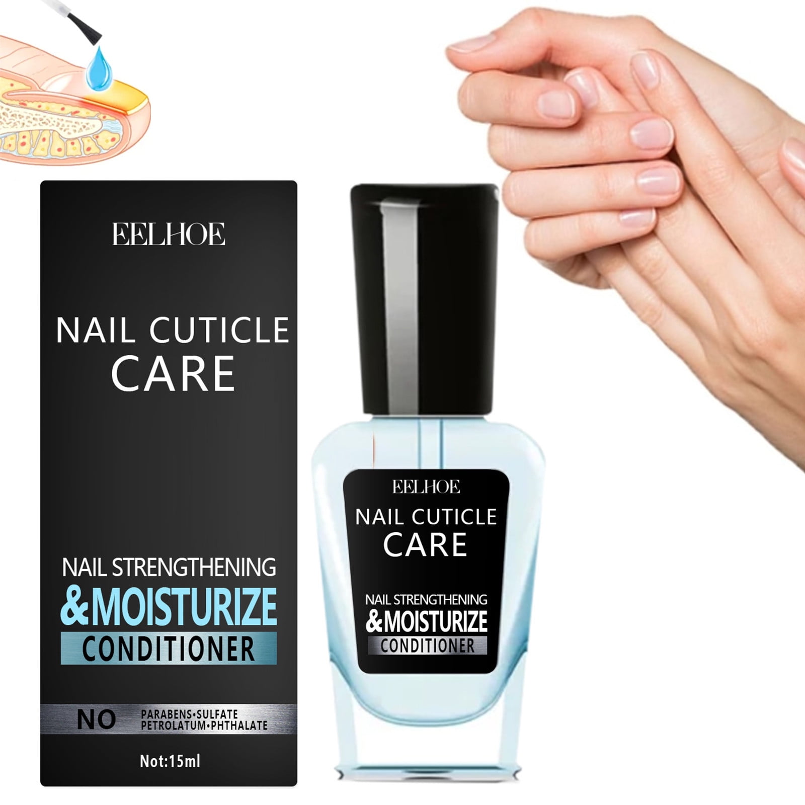 Toenail Fungus Care, FastActing Nail Care Liquid For Fungus Under ...