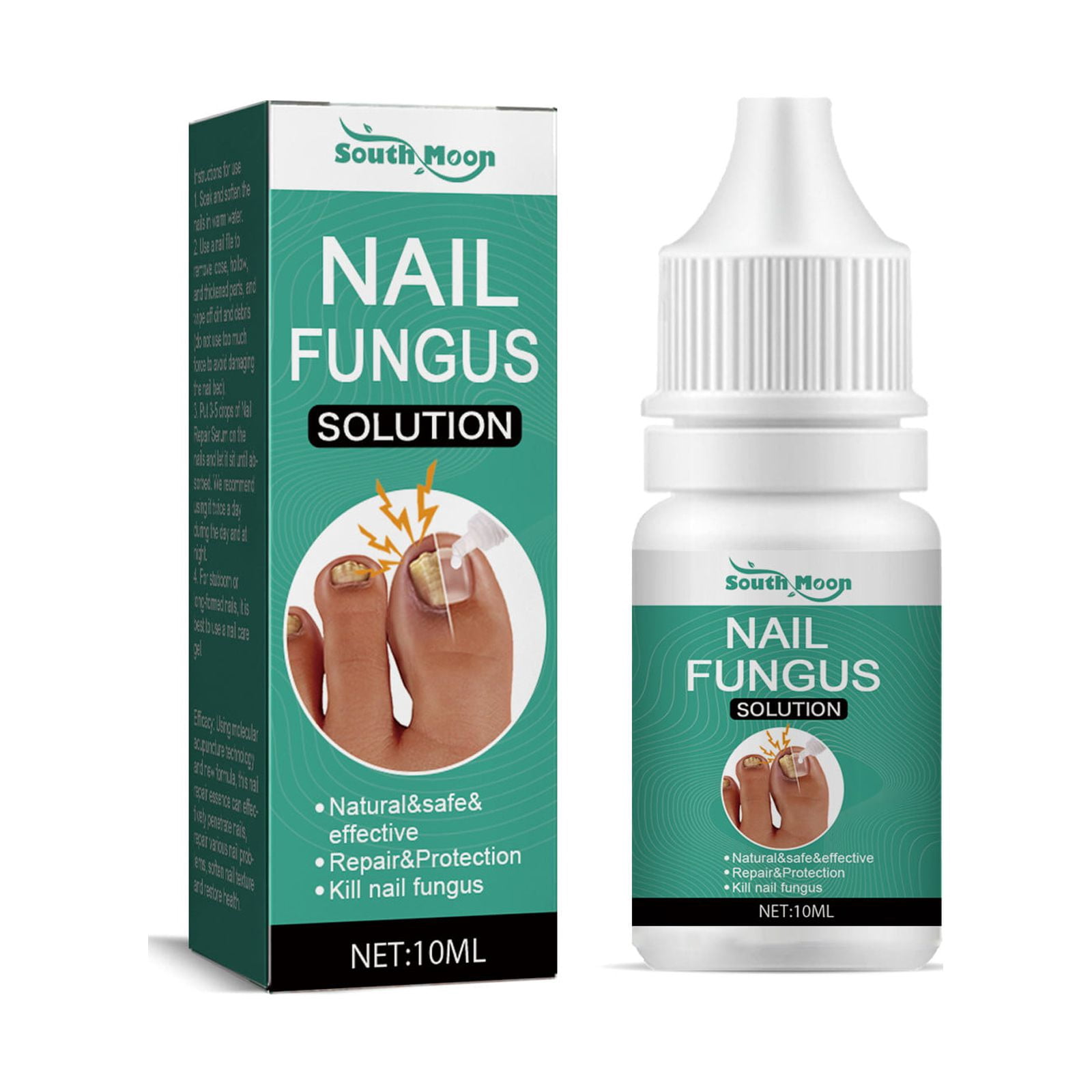 Toenail Fungus Care, FastActing Nail Care Liquid For Fungus Under ...
