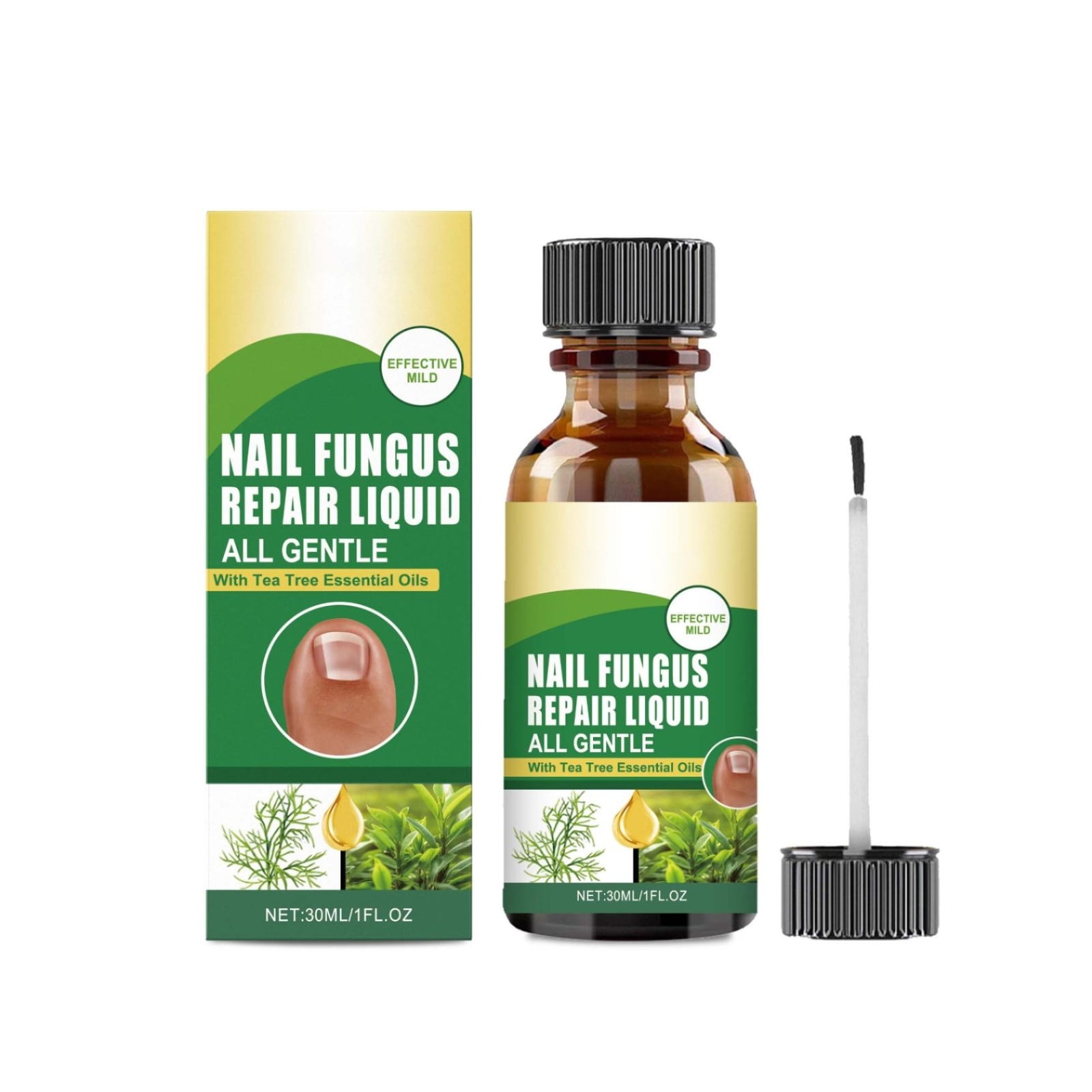 Toenail Fungus Repair Liquid with Tea Tree Essential Oil 30ml/1fl.oz ...