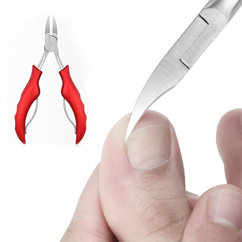 Toenail Nail Art Cuticle Nipper Clipper Edge Cutter Manicure Scissor ...