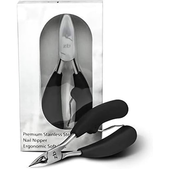 Toenail Nipper for Thick or Ingrown Nails - Large Easy- Handle ...