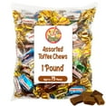 Toffee Candy Assorted - BCF26 1 Pound Bulk Chews, Toffee Candy ...