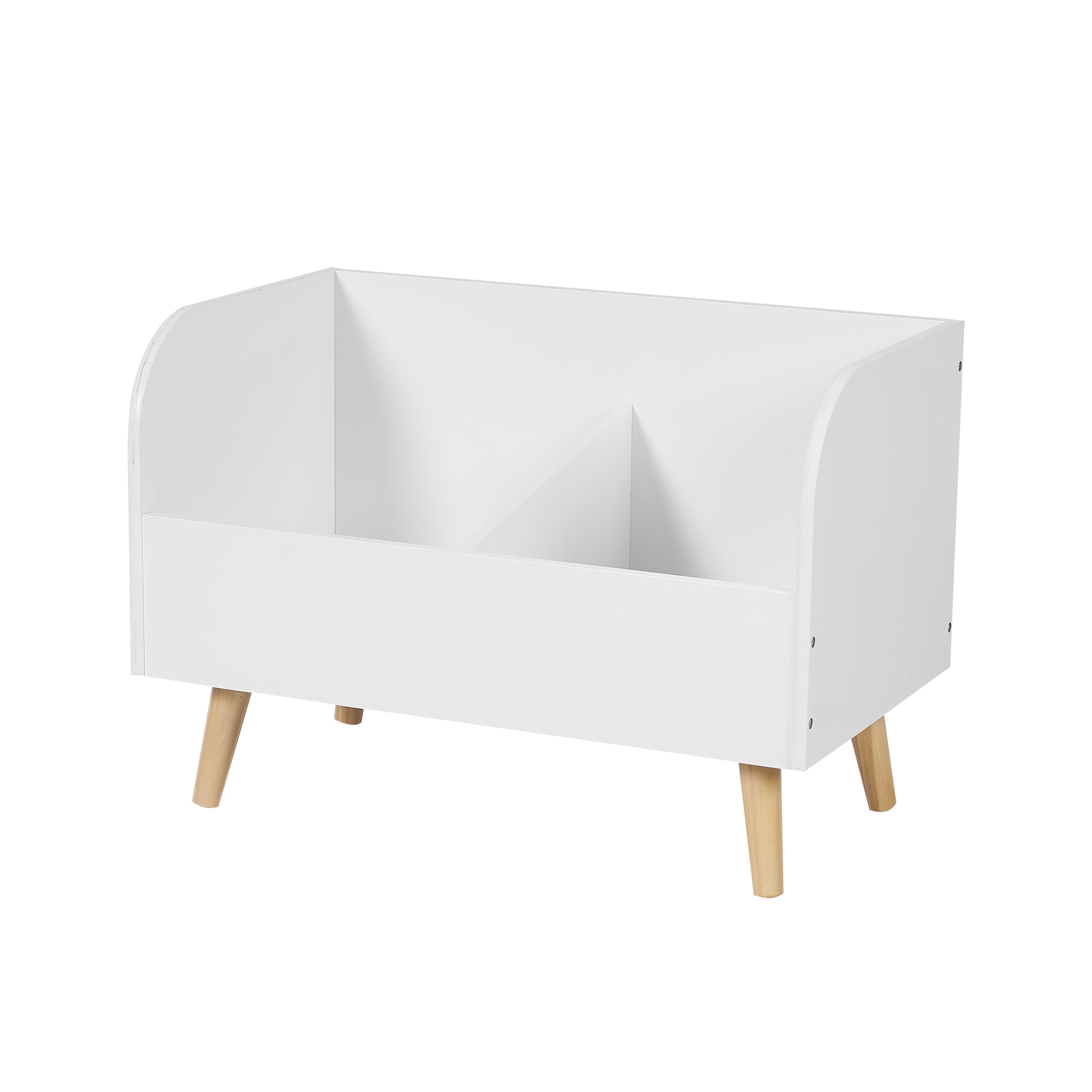 Toffy & Friends Kids Wooden Storage Box, White, Suitable for 3 Years ...