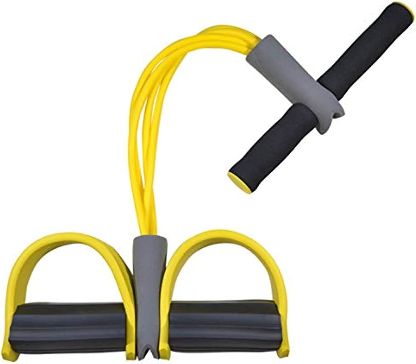 Tofreedomwind 20" 11" 4 Tubes Natural Latex Foot Pedal Elastic Pull ...