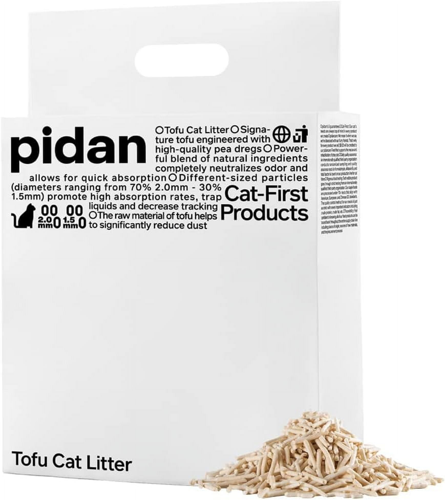 Tofu Cat Litter Clumping,Flushable,Ultra Absorbent and Fast Drying, 100 ...