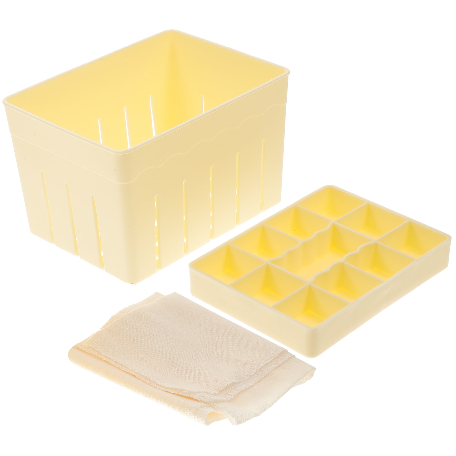 Tofu Mold Tool Soybean Curd Molds Plastic Tofu Moulds Cheese Maker ...