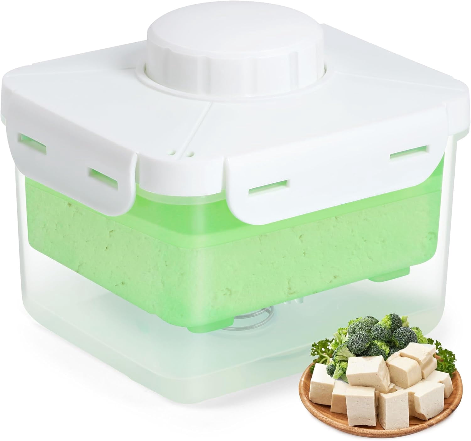 Tofu Press Dishwasher Safe, Upgrade Adjustable Large Vegan Tofu Presser ...