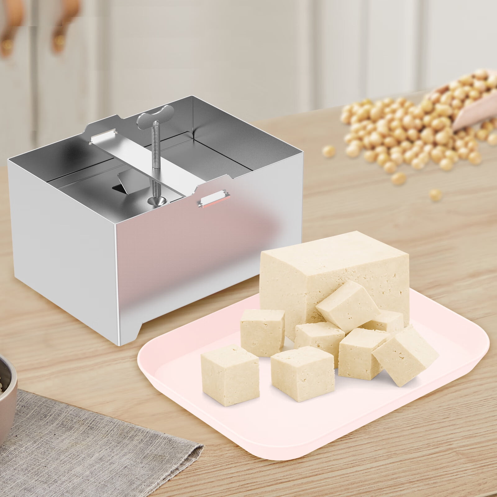 Tofu Press Kit Food Grade Stainless Steel Tofu Maker Pressure ...