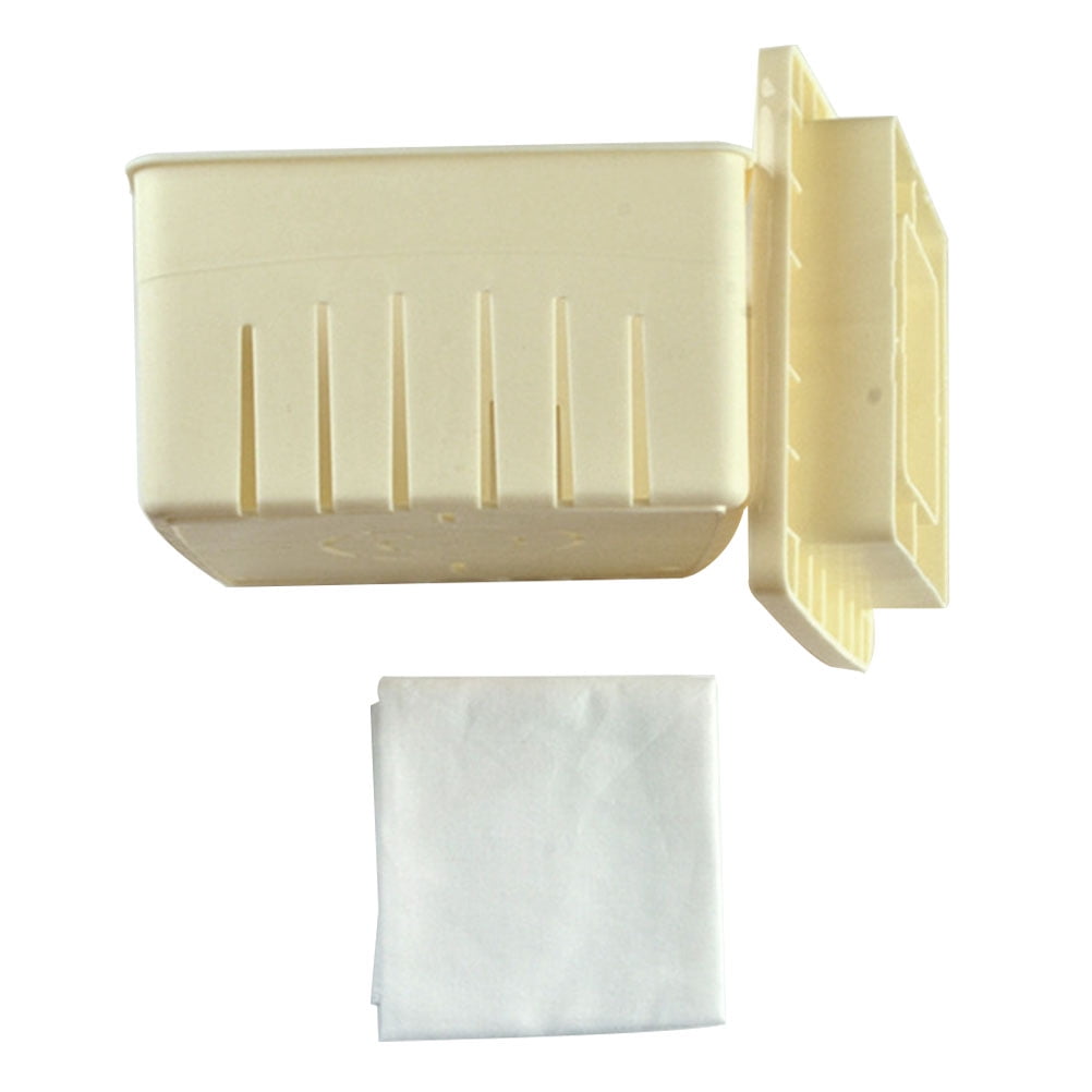 Press Mold for Homemade Making, Press and Drainer with Cheesecloth ...