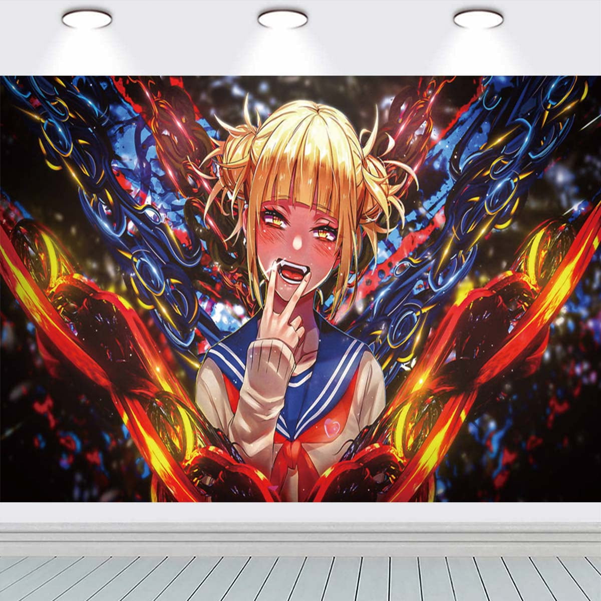 Toga Himiko school Backdrop Taspestry Banner Party Supplies Background ...