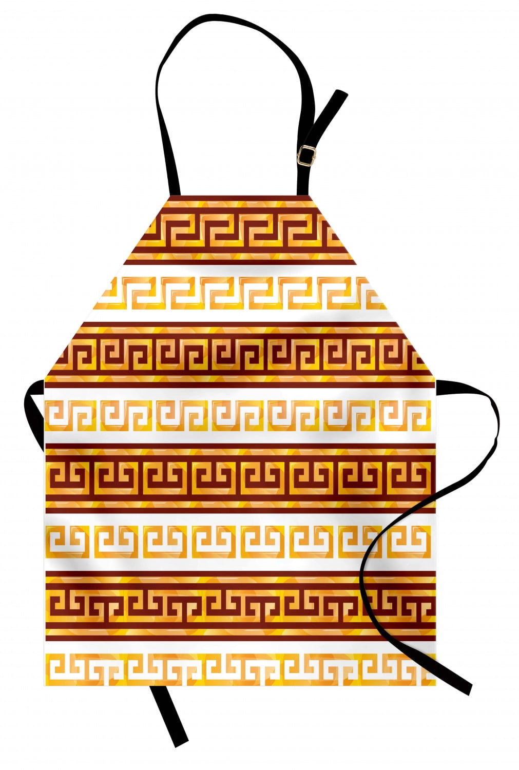 Toga Party Apron Ancient Greek Cultural Tribal Geometric Meanders ...
