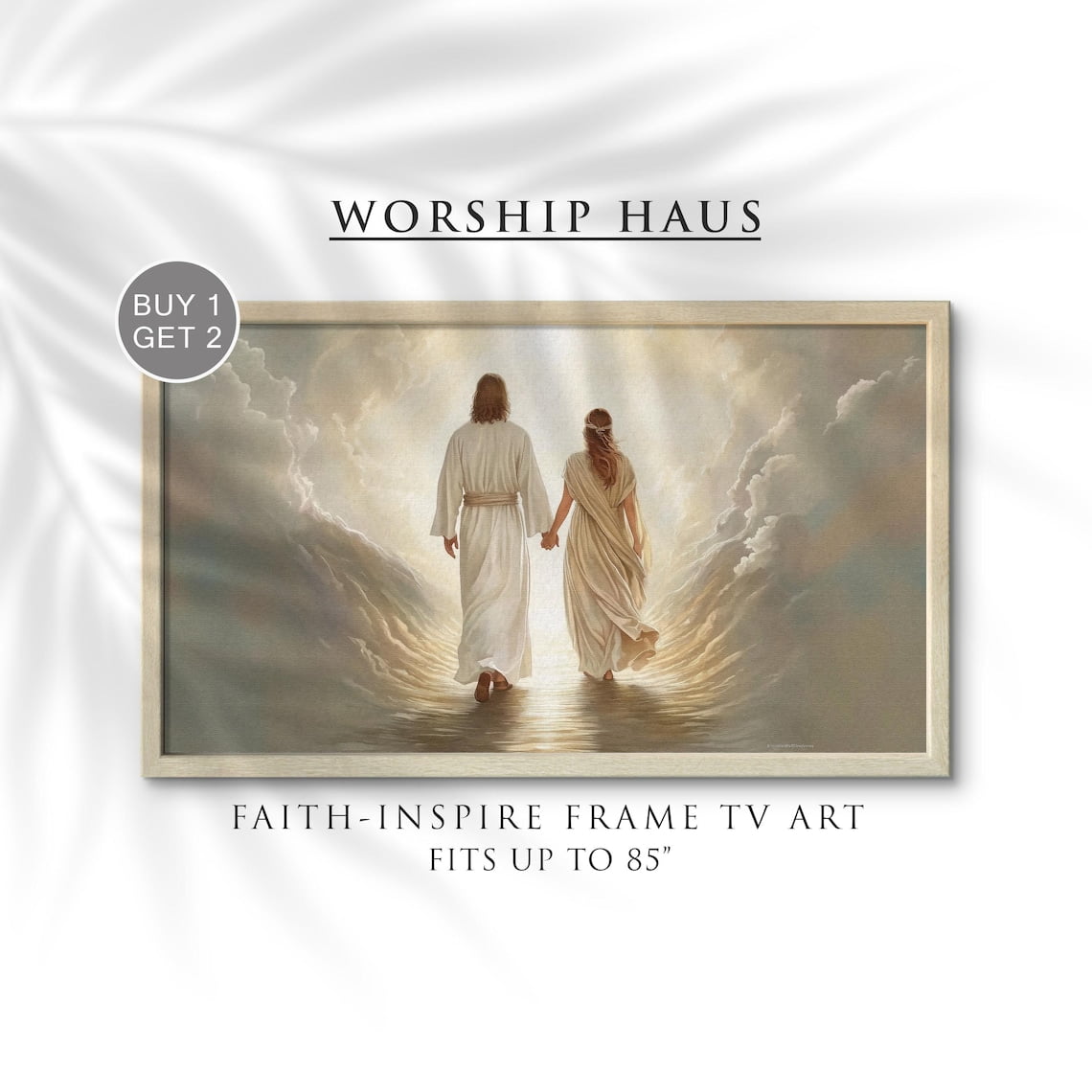 Together At The Cross Christian Art For Samsung Frame Tv, Inspirational ...